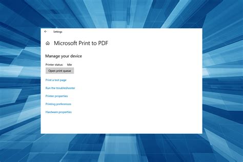 microsoft print to pdf not working 9 easy ways to fix it