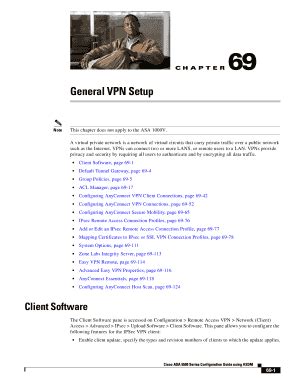 Fillable Online 69 General VPN Setup Cisco Fax Email Print PdfFiller