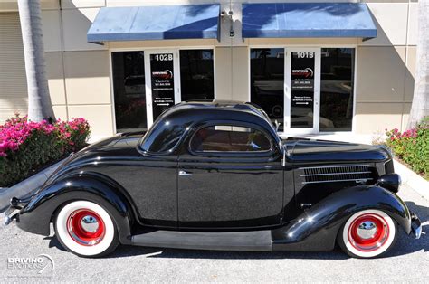 1936 Ford Deluxe 3 Window Coupe Steel Body Hot Rod Stock 6273 For