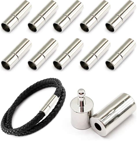 MOAMUN 20 Pièces Embouts De Cordon Pour Bijoux Faisant Pousser Les