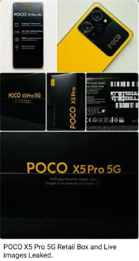Xiaomi POCO X5 Pro 5G revelan las características del móvil gama