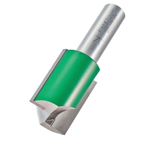 Trend Two Flute Cutter 25 4mm Diameter C033CX1 2TC Powertool Ie