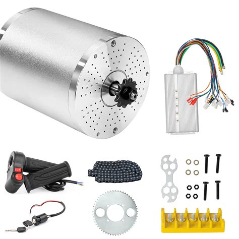 Vevor W Electric Dc Motor Kit V Rpm Brushless Motor With A