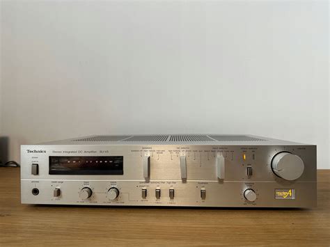 TECHNICS SU V5 WZMACNIACZ STEREO TOP MASZYNA POTĘGA SREBRNY UNIKAT