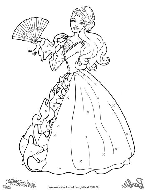 8 Artistique Coloriage De Barbie Photos Idee De Coloriage