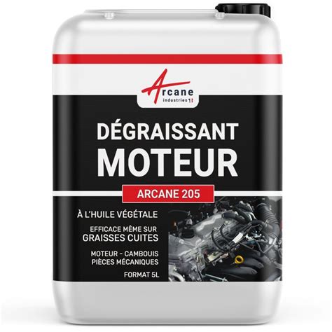 Nettoyant dégraissant moteur arcane 205