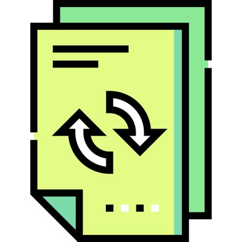 Paper Detailed Straight Lineal Color Icon