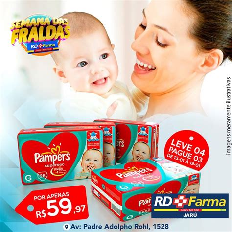 Publicidade Semana Das Fraldas Pampers Rd Farma Jaru Online