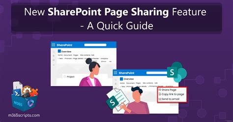 sharepoint page sharing feature a quick guide