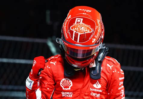 F1 Charles Leclerc Conquista Pole Position Para O GP De Las Vegas