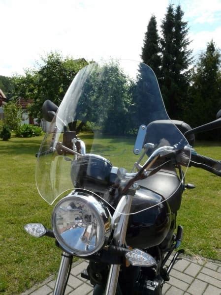Szyba Motocyklowa Uniwersalna Naked Bike Police 13503925205