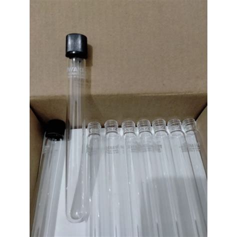 Jual Test Tube With Screw Iwaki 17 ML Ukuran 16x150mm Tabung Reaksi