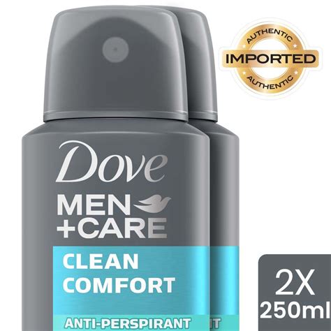 Buy Dove Men Care Clean Comfort Dry Spray Antiperspirant Deodorant