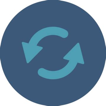 Refresh Buttons Colorful Blue Green Vector Colorful Blue Green PNG