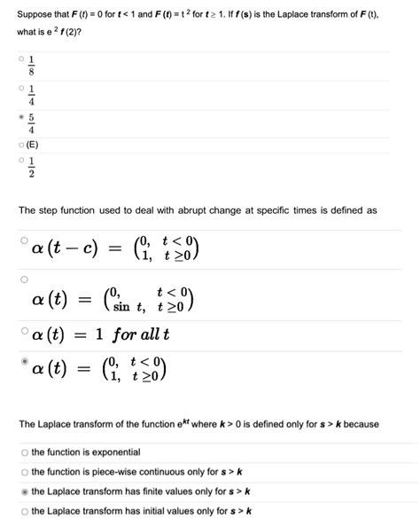 solved suppose that f t 0 for t