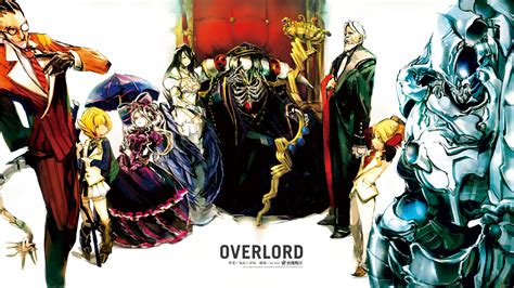 Ainz Ooal Gown Glowing Eyes Overlord Anime Artwork Fantasy Art