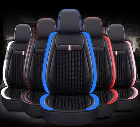 Kit Funda Cubre Asiento Cuero Auto Premium Luxury Cuotas Sin Inter S