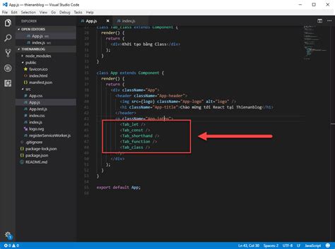 Component Trong React Thien An Blog