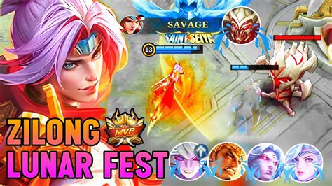 Kills Savage Zilong With Brutal Dmg Zilong Best Build