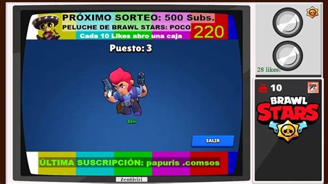 Jugando Con Suscriptores Directo Brawl Stars YouTube