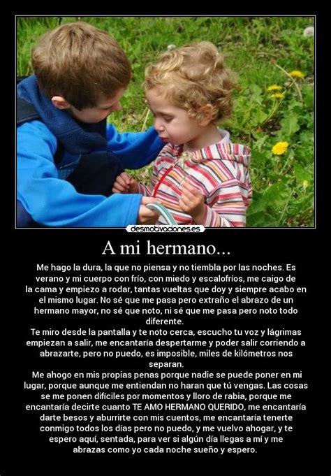 A Mi Hermano Desmotivaciones