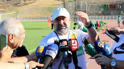 JSK Le Coach Abdelhak Benchikha Place Un Mot Après Reprise Des