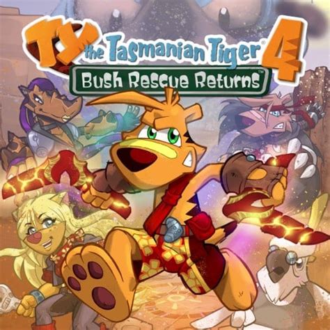 TY The Tasmanian Tiger 4 Bush Rescue Returns 2023 Switch EShop