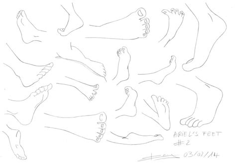 Disney Feet Training Ariels Feet Sketch 2 By Sacha31 On Deviantart