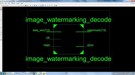 vlsi implementation of efficient image watermarking algorithm