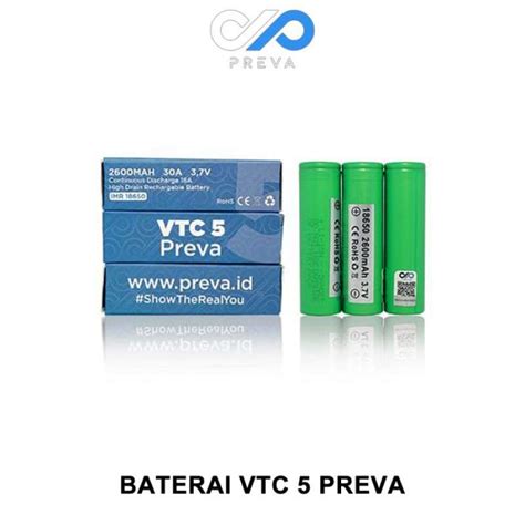 Jual SONY VTC 5 AUTHENTIC BATTERY 18650 PREVA BATRE 2600MAH 30A Di