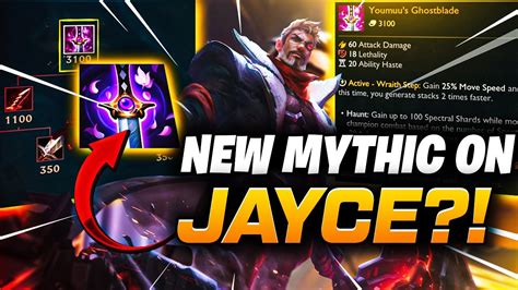 NEW YOUMUU S GHOSTBLADE IS THE BEST ITEM ON JAYCE YouTube