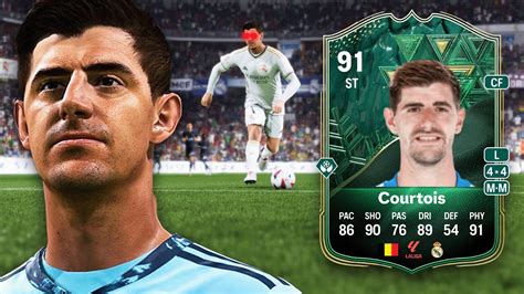 91 WINTER WILDCARD COURTOIS IS INSANE IN EA FC 24 YouTube