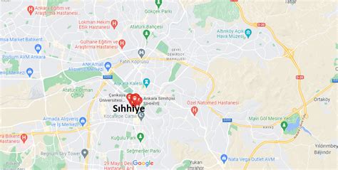 Sıhhiye Nerede Nasıl Gidilir Nereye Bağlı Gezilecek Yerler