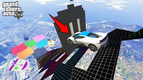 GTA 5 Insane Parkour Race With 99 9777 Difficulty Level YouTube