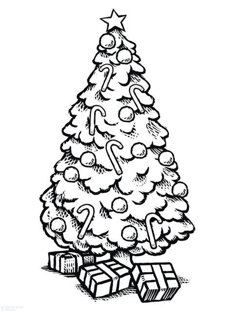 Dibujos De Arboles De Navidadtop Lindas Piezas De Arte