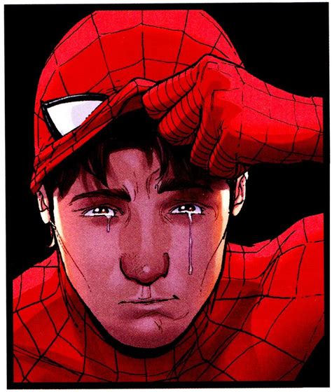 Spider Man Crying