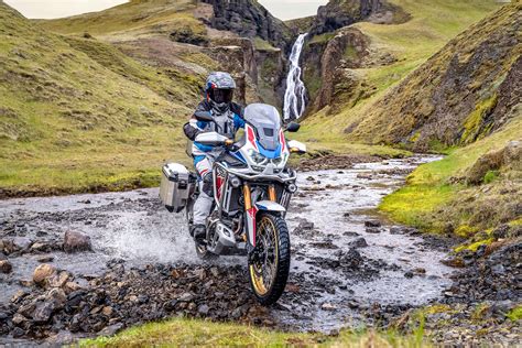 Pearl White Honda Africa Twin Adventure Sports Es Dct