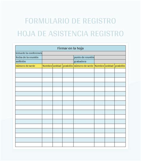 Plantilla De Excel Formulario De Registro De Recibo De Suministros De