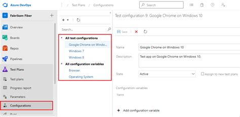 異なる構成のテスト azure test plans microsoft learn