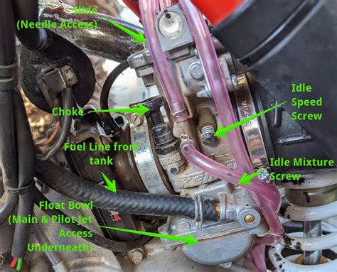 How To Easily Adjust Set The Float Height On A Dirt Bike Off
