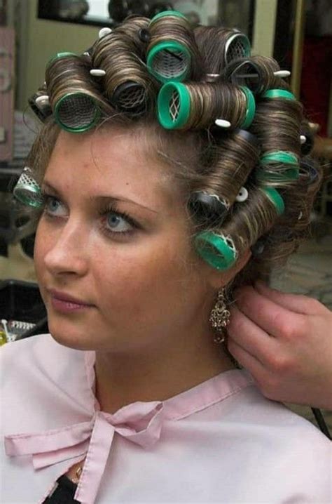 Mise En Plis Avec Bigoudis Brosse Sassy Hair Hair Rollers Sexy Hair