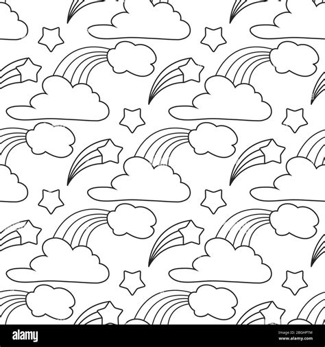Arcoiris Animado Con Nubes Para Colorear Schneider Wallpaper