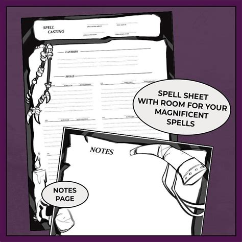 Primal Barbarian Dnd 5e Character Sheet Form Fillable PDF Etsy