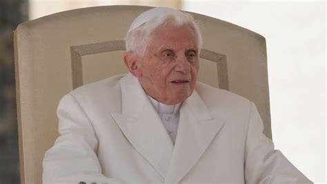 Lancien Pape Beno T Xvi Gravement Malade Ce Que Lon Sait De Son