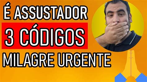 Repita apenas 3 CÓDIGOS Para Obter um MILAGRE URGENTE YouTube