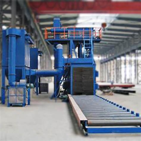 H Beam Shot Blasting Machine Mesblate Sandblasting Shot Blasting