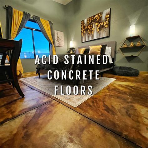 Acid Stained Concrete Floors Direct Colors