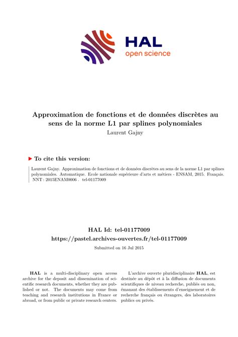 pdf function and data approximation in l1 norm by polynomial splines