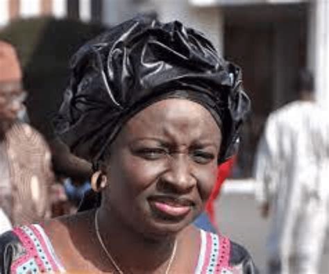 Lancienne première ministre Aminata Touré Le bulletin de sortie
