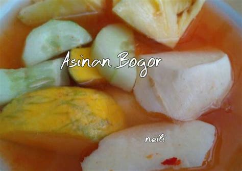 Resep Asinan Bogor Oleh Neili Cookpad